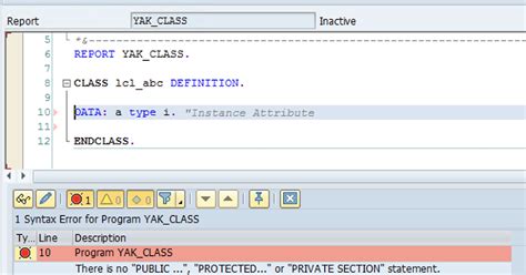 Oops In Abap Day 1 Introduction Oops Concept Local Class And Class Components
