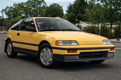 No Reserve 1988 Honda Crx Si 5 Speed For Sale On Bat Auctions Sold