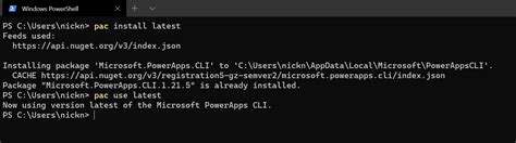 Power Platform Cli Installing Connecting And Selecting An Organization Nicolas Nowinski