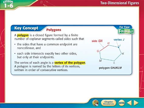 PPT Concept Example Name And Classify Polygons A Name The Polygon By Its Number Of Sides