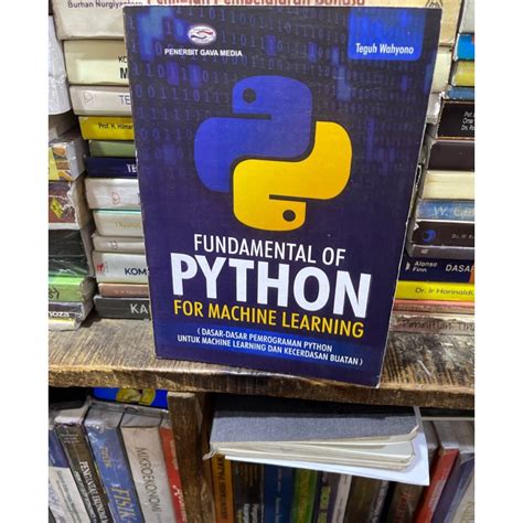 Jual Hj6 Fundamental Of Python For Machine Learning Dasar Dasar
