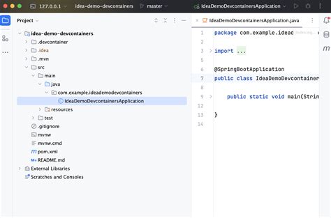 Start Dev Container Inside Ide Intellij Idea Documentation