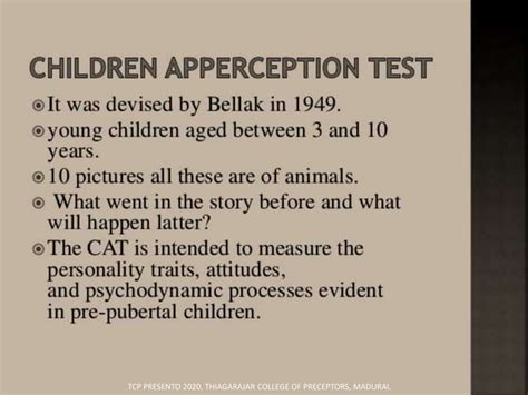 Assessment Of Personality Projective And Non Projective Techniques Pptx