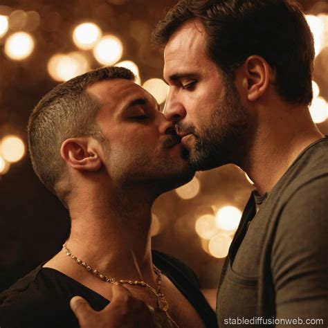 French Kiss Stable Diffusion Online