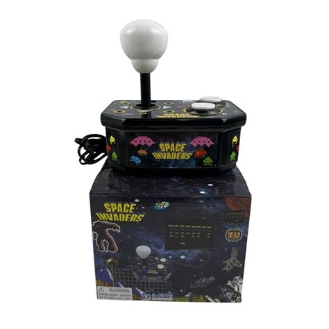 Space Invaders Plug N Play Tv Arcade Joystick Retro Game Sealed Msi 5y