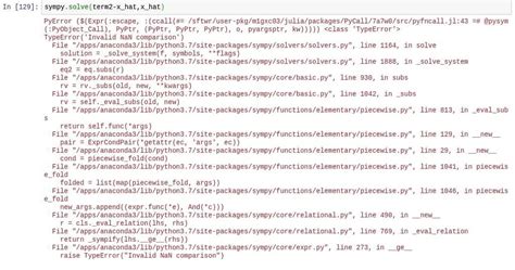 What Does This TypeError Invalid NaN Comparison Mean And How Do I Fix It New To Julia