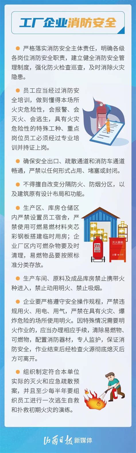 海报丨工厂企业建筑工地如何防火这份冬季消防安全提示请收好 山西新闻网