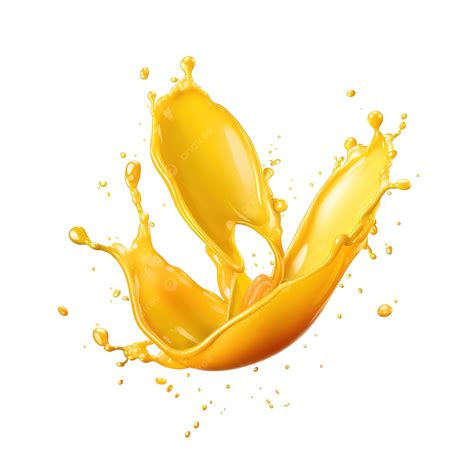 Mango Juice Drops Png Ai Generative Mango Juice Drops Png