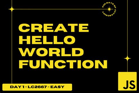 create hello world function 2667 matrixread