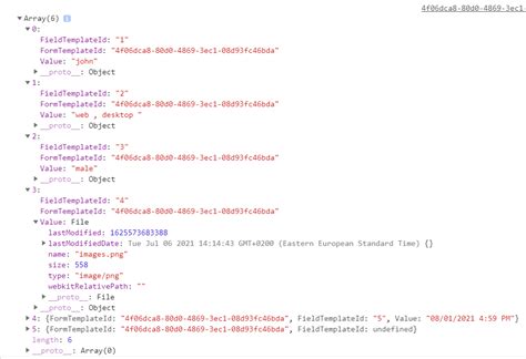Javascript Ajax Post List Of Objects Contains File To