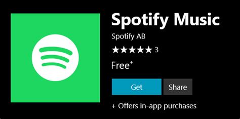 Spotify For Windows 10