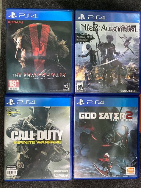 Nier Automata Call Of Duty Infinite Warfare Metal Gear Solid V