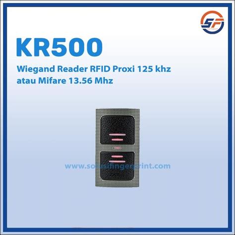 Jual Wiegand Reader Kr500 Kartu Rfid Proxi 125 Khz Atau Mifare 13 56