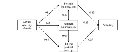 Final Model Of The Effect Of Sexuality On Protesting Through Conversion Download Scientific