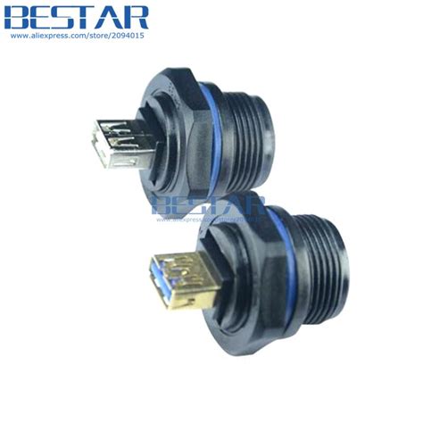 Usb 20 4 Pin Usb 30 9 Pin Ip67 Waterproof Connec Grandado