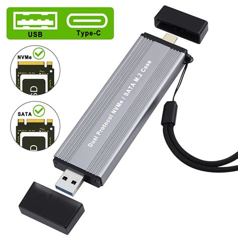 Giao Th C K P M Ssd Case Usb Type C To M Nvme Sata Ssd Enclosure Adapter Gb Usb