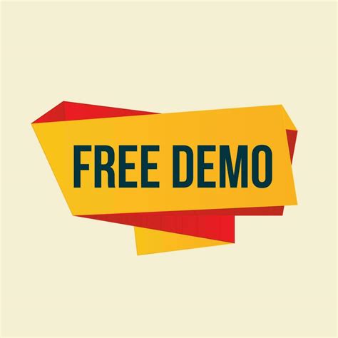 Free Demo Banner Design 27908505 Vector Art At Vecteezy