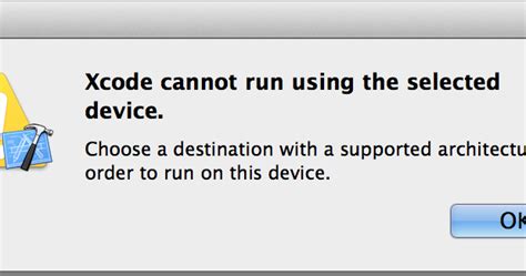 開發者的工作室 【ios】xcode cannot run using the selected device choose a