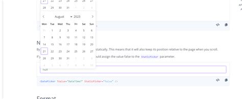 Datepicker Is In The Middle Of Input · Issue 4939 · Megabitblazorise