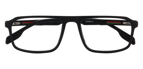 Igor Rectangle Prescription Glasses Black Mens Eyeglasses Payne