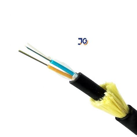 No Metal Single Double Jacket Multi Cores Adss Fiber Optic Cable With