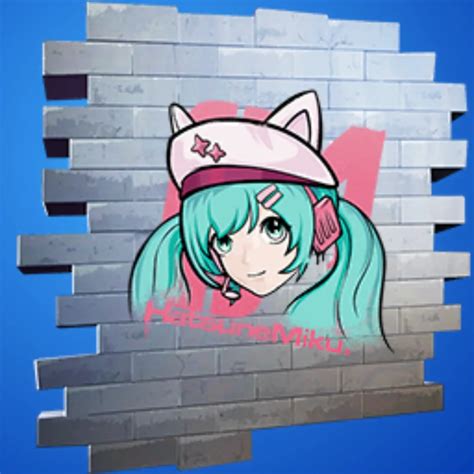 Fortnite Neko Hatsune Miku Skin Characters Skins Nite Site