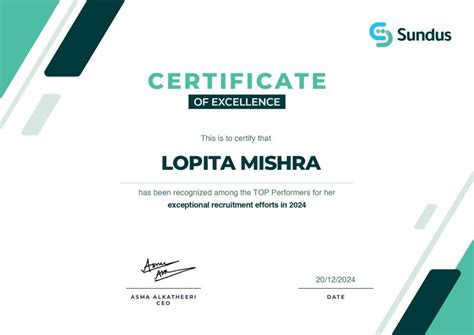 lopita mishra on linkedin i am truly grateful for the recognition as a