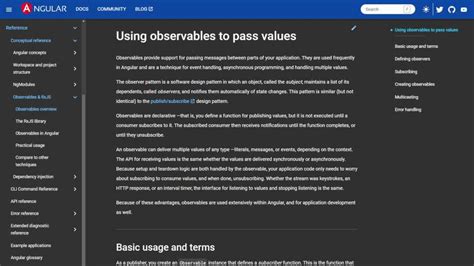 Notes On Angular “observables And Rxjs” Guide New Screwdriver