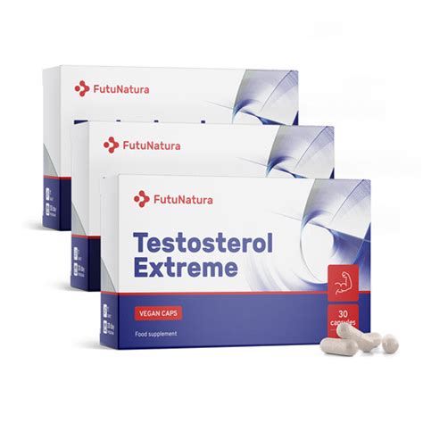 3x Testosterol Extreme En Total 90 Cápsulas Futunaturaes