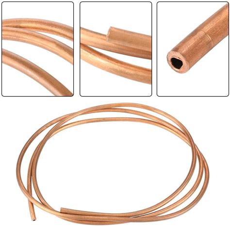 Copper Tube 1 4inch Od By 6 6 Feet Soft Round Refrigeration Pipe Tubing