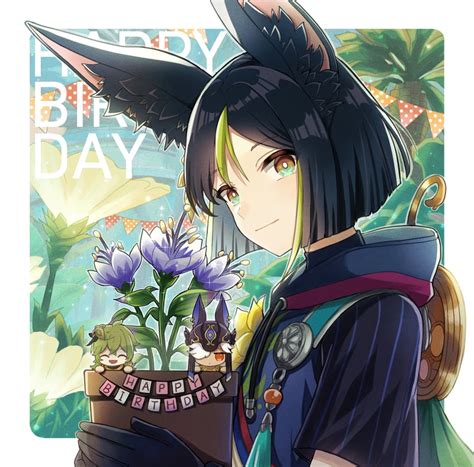 Tighnari Cyno And Collei Genshin Impact Drawn By Su34ma Danbooru