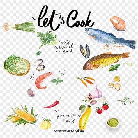 해산물과 야채 일러스트감귤과일 일롤러 Png 일러스트 무료 다운로드 Lovepik