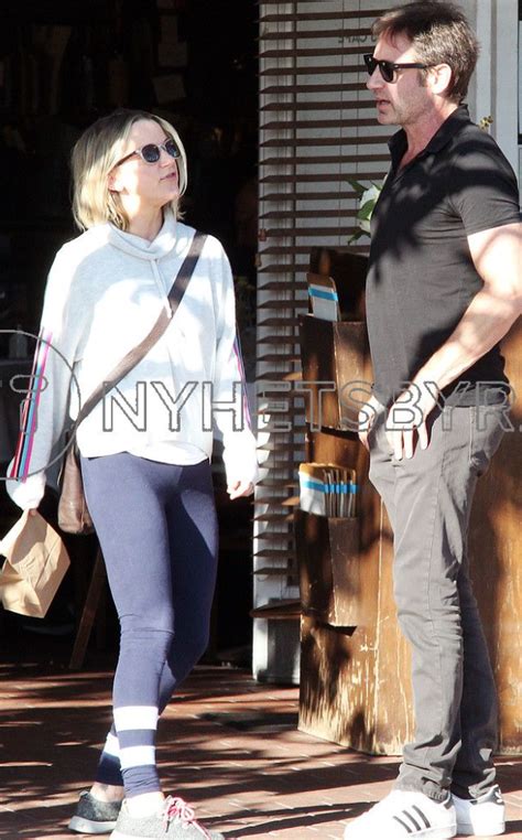 David Duchovny Seen With Mystery Woman In West Hollywood Jan 9 2019 Duchovny Central