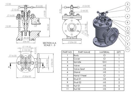 Feed Check Valve Assembly Drawing Pdf Machines Vehicles