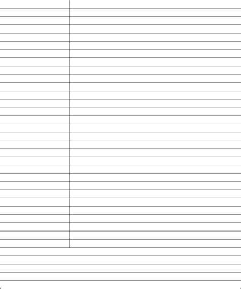 Class Notes Template In Word And Pdf Formats Page 2 Of 2