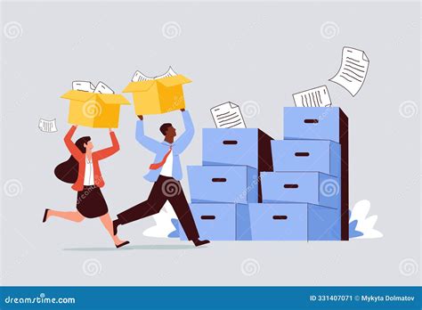 Data Storage Abstract Concept Vector Illustration Set Cloud Based