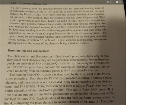 solved clrs 7 2 quicksort with equal element values the