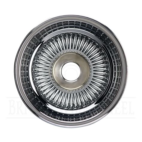 15x7 Standard 100 Spoke Straight Lace Lowrider Wire Wheel Build Your