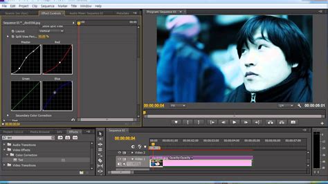 프리미어 프로 색상 보정하기 Youtube