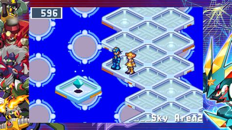 Mmbn6 Can Anyone Tell How To Get To This Blue Item In Sky Area 2 I