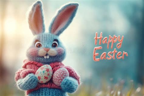 A Cheerful Happy Easter Message With A Design Theme That Is Both