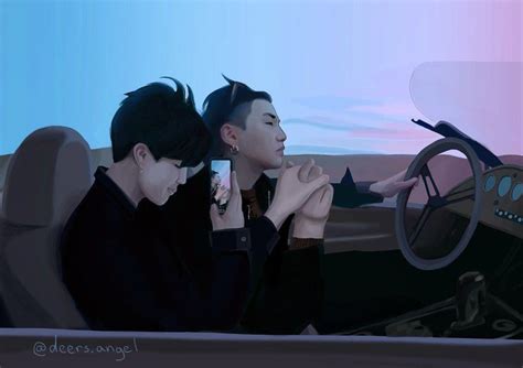 Yoonminfanart Фан арт Сериал папочка Певцы