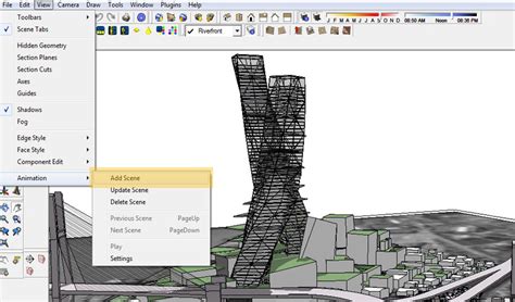 Exterior Night Rendering Sketchup To Photoshop Sketchup 3d
