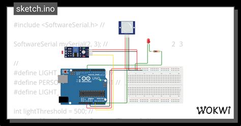 Automatic Light System Using Aurdino Copy Wokwi Esp32 Stm32 Arduino