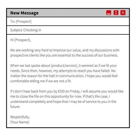 11 Sales Email Templates For Closing Deals Criteria For Success