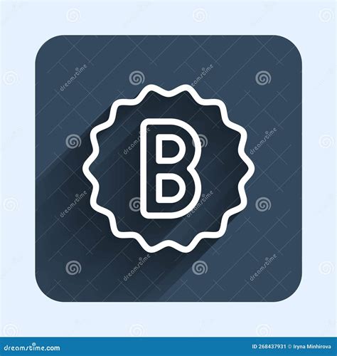 White Line Exam Paper With Incorrect Answers Survey Icon Isolated With Long Shadow Background