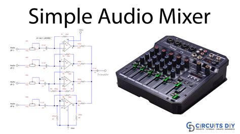 Audio Mixer Schematic Wiring How