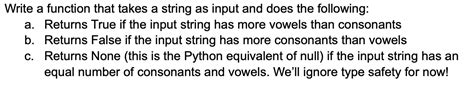 Solved Programming Language Python 3 The Program Should