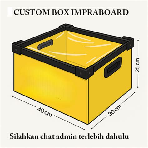 Custom Impraboard Box Berbagai Bentuk And Ukuran November 2025