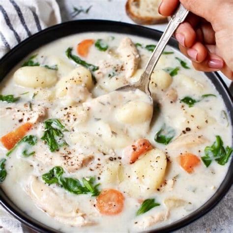 Instant Pot Chicken Gnocchi Soup Aromatic Essence